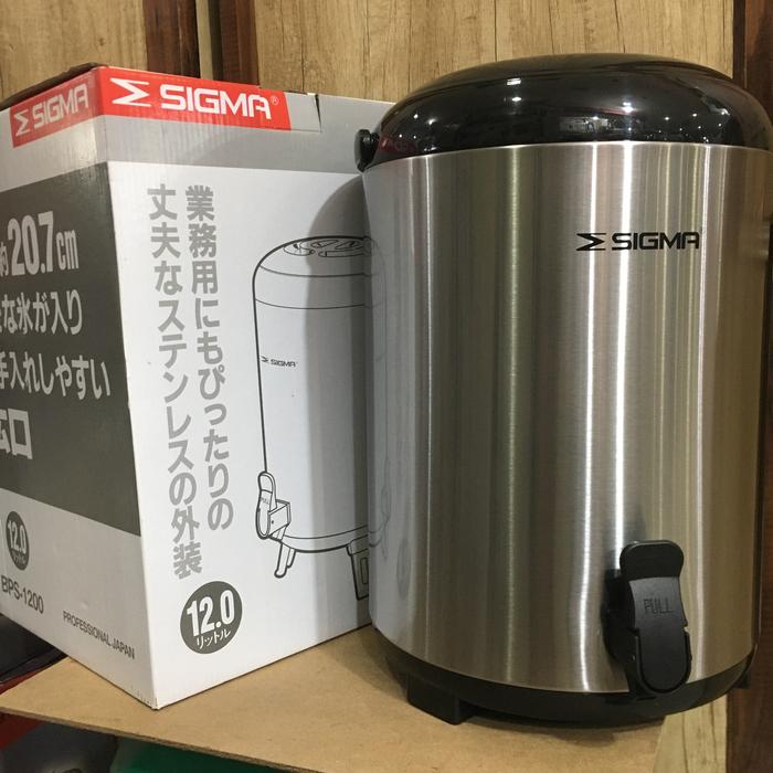 Jual [PROMO!] SIGMA TERMOS 12 L JUMBO DISPENSER AIR JEPANG CAFE KOPI ...