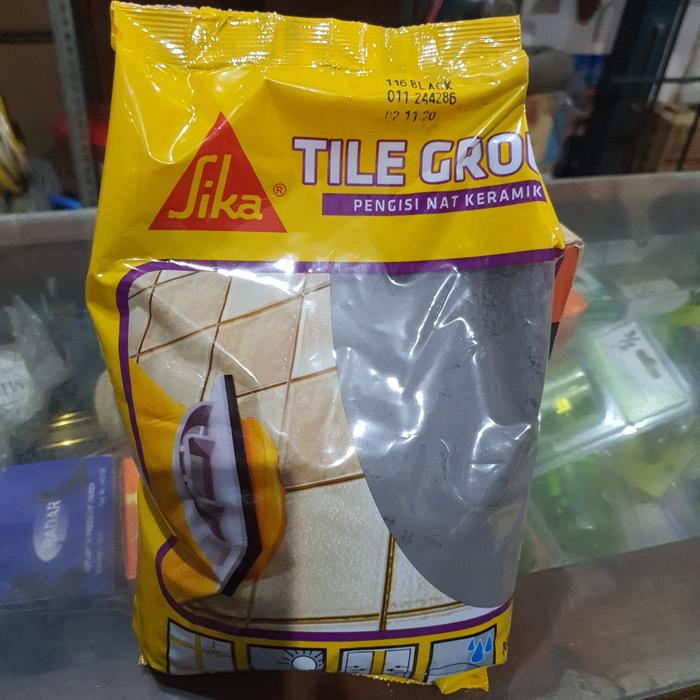 Jual sika nat keramik /semen warna /sika tile grout - Hitam - Kab ...