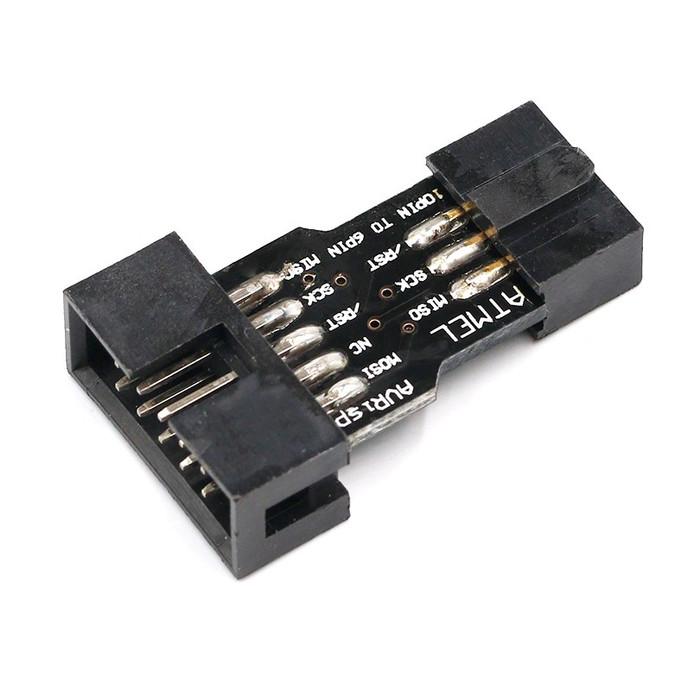 Jual Adapter Board 10 Pin to 6 Pin SPI USB ASP ISP Converter Board ...