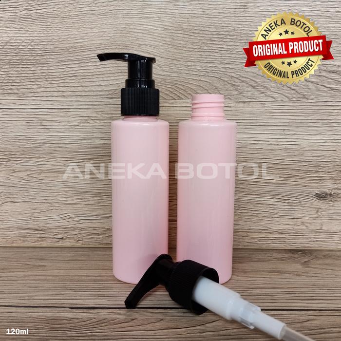 Jual BOTOL RF 120 ML PINK TUTUP PUMP / BOTOL PET MURAH LUXURY - Hitam ...