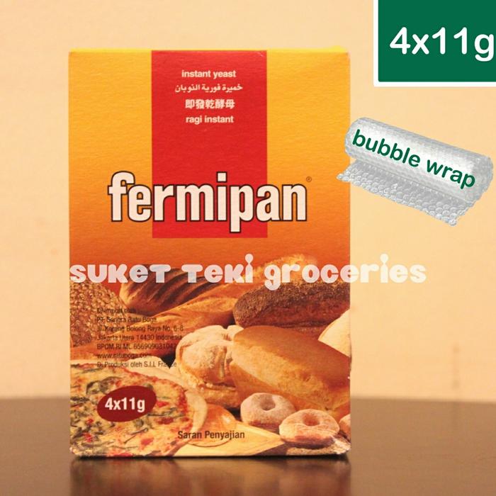 Jual Fermipan Ragi Instan Sachet 4x11g Instant Yeast Box - Jakarta ...