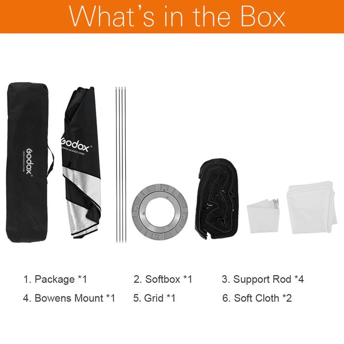 Jual Godox Strip Softbox 30x120 Cm - Bowens Mount - For Tronic, Jinbei ...