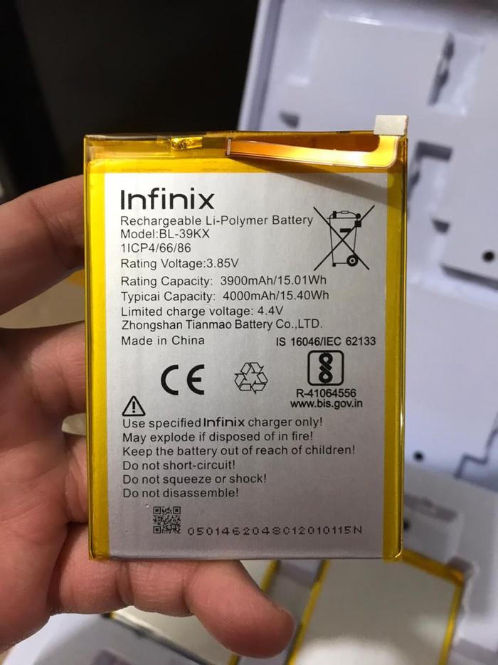 Jual BATERAI ORIGINAL 100% INFINIX HOT 7 PRO BL-39KX X625 BATRE ORI HP ...