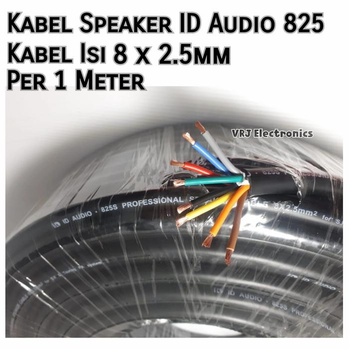 Jual Kabel Speaker ID Audio 825 Kabel Isi 8 x 2.5mm Per 1 Meter - Kota ...