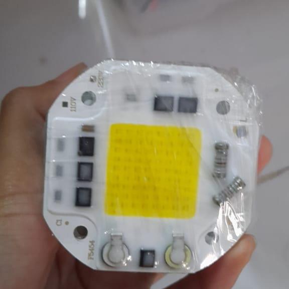 Jual LAMPU CHIP COB MATA LED 50W JALAN 50WATT PJU SOROT 50 WATT 220v ...