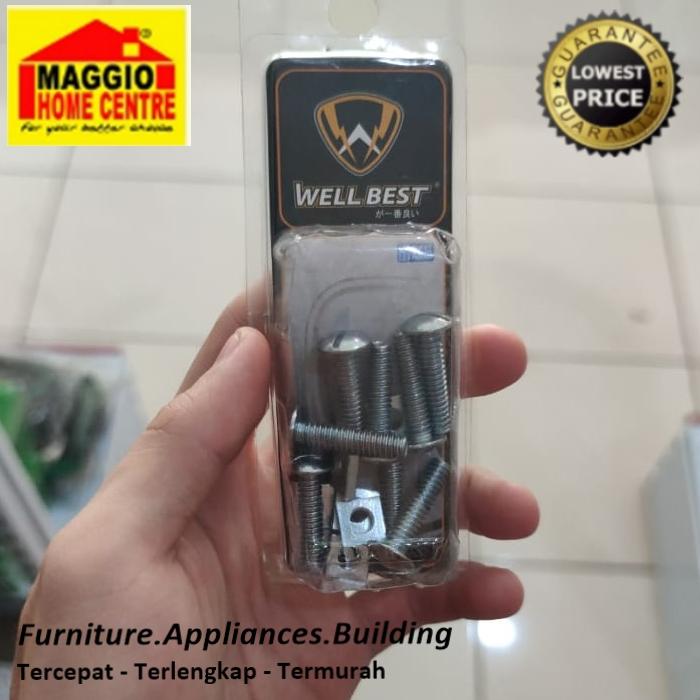 Jual SKRUP - PAKU - BAUT - MUR - FISHER - WELLBEST - Beton Putih 2 ...
