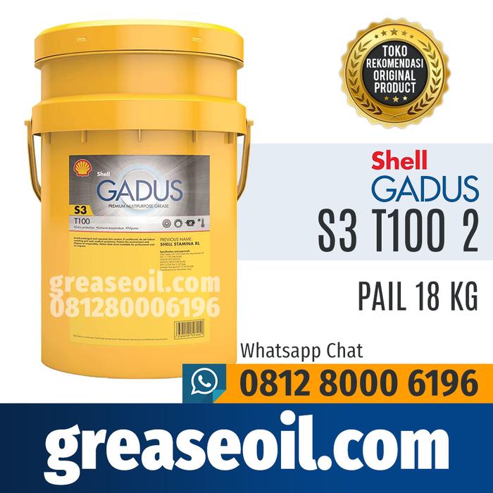 Jual SHELL GADUS S3 T100 2 Grease Pail 18 Kg - Kota Tangerang ...