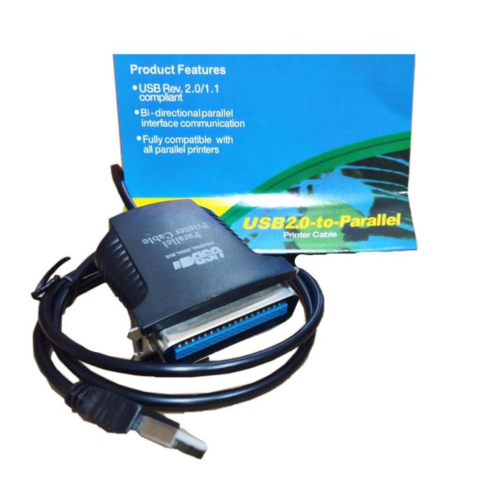 Jual Kabel Converter USB to Paralel Printer Port Parallel 36 Pin ...