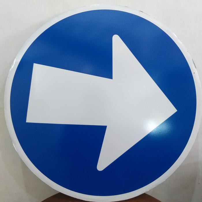 Jual Daun Rambu Petunjuk Arah Kanan Kiri - Kota Yogyakarta ...