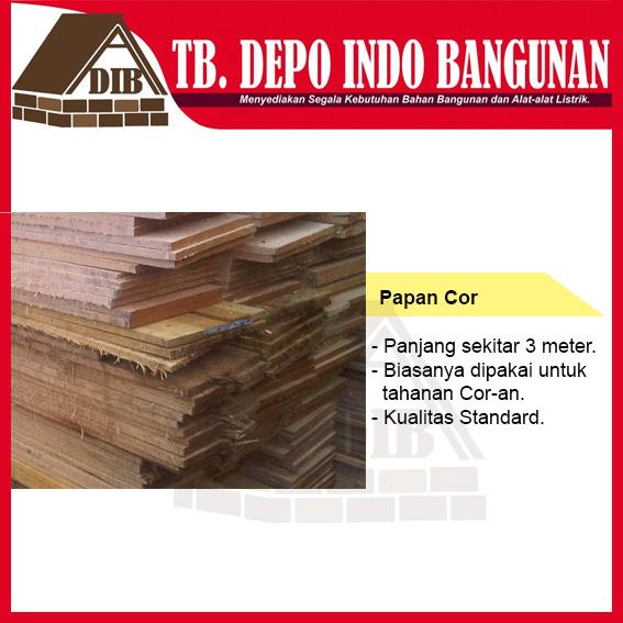 Jual PAPAN COR PER LEMBAR - Kota Bekasi - Depo Indo Bangunan | Tokopedia