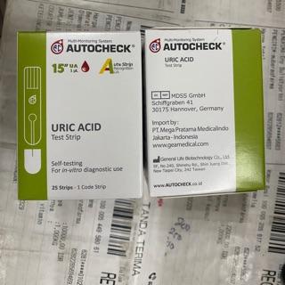 Jual STRIP AUTOCHECK URIC ACID / STRIP AUTOCHECK ASAM URAT - Jakarta ...