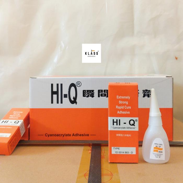 Jual Lem Korea HI-Q / Lem Serbaguna Hi Q / Lem Tetes Cair Botol Hi Q ...