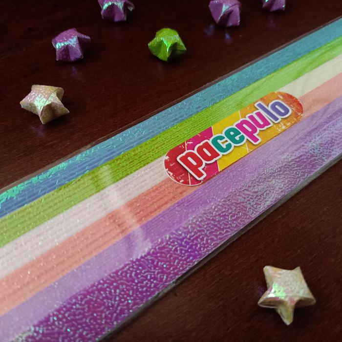 Jual K-14 Sparkle Glitter Paper Star (Origami Bintang Sparkle Glitter ...
