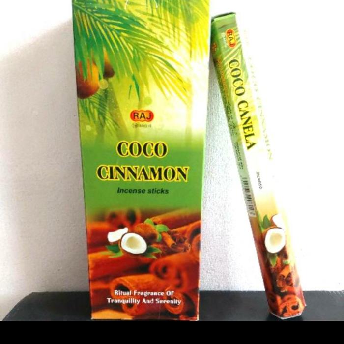 Jual Dupa/Hio/Agarbathy Hexagonal COCO CINNAMON INCENSE STICK - Jakarta ...