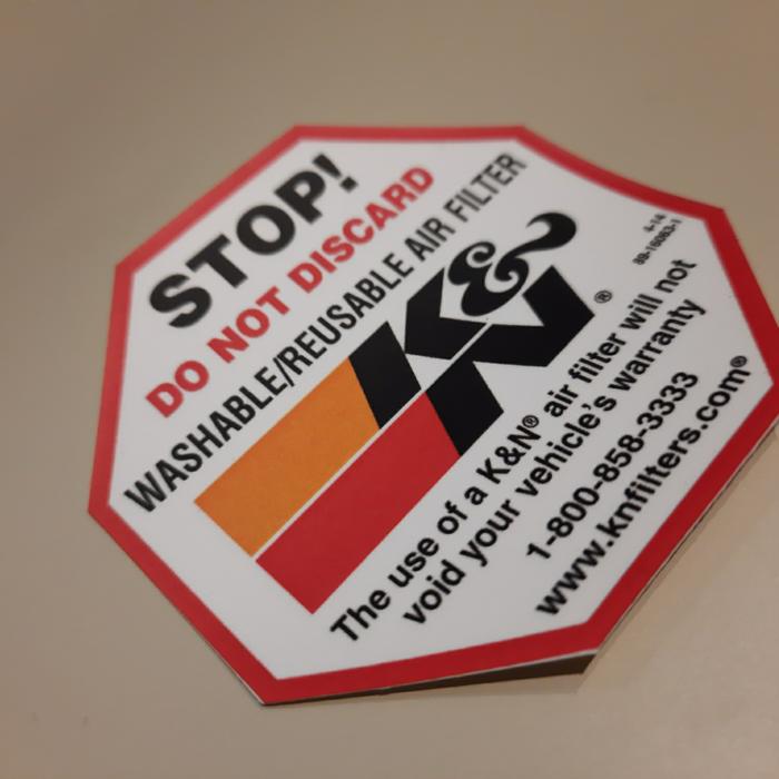 Jual KNN air filter decal sticker - Kota Semarang - BRASCO STICKER ...