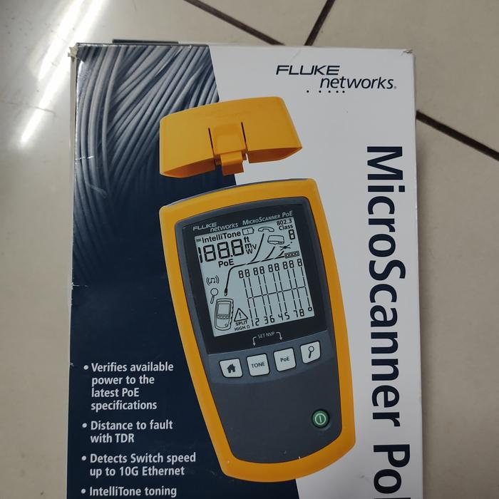 Jual Fluke micro scanner PoE MS-POE - Jakarta Pusat - rekannetwork ...