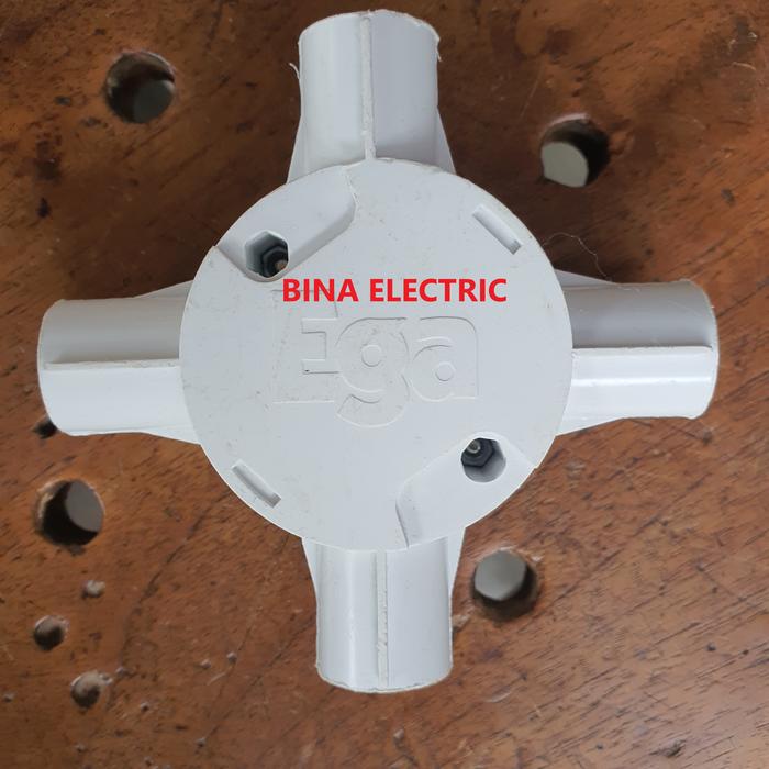 Jual T dus Cabang 4 Ega 20mm / T dos / T duss / T doss 20 mm C4 Ega ...