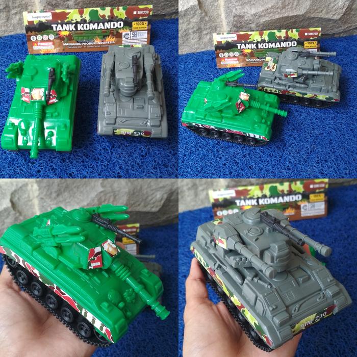Jual mainan mobil tank baja - mainan tank tentara - tank combat - Kota ...