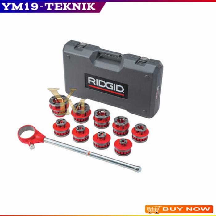 Jual Alat Snai Drat Pipa Manual Set 1/4-2" Ratchet Die Stok Senai ...