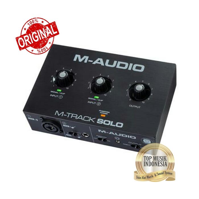 Jual M-Audio M-Track Solo USB Audio Interface - Jakarta Utara - TOP ...