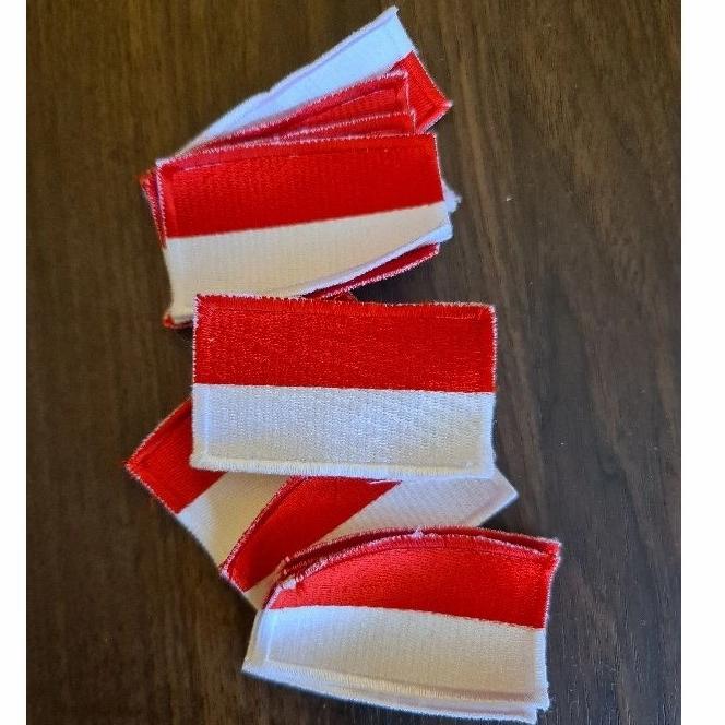 Jual BENDERA MERAH PUTIH BADGE GARUDA BORDIRAN MERAH PUTIH GARUDA ...