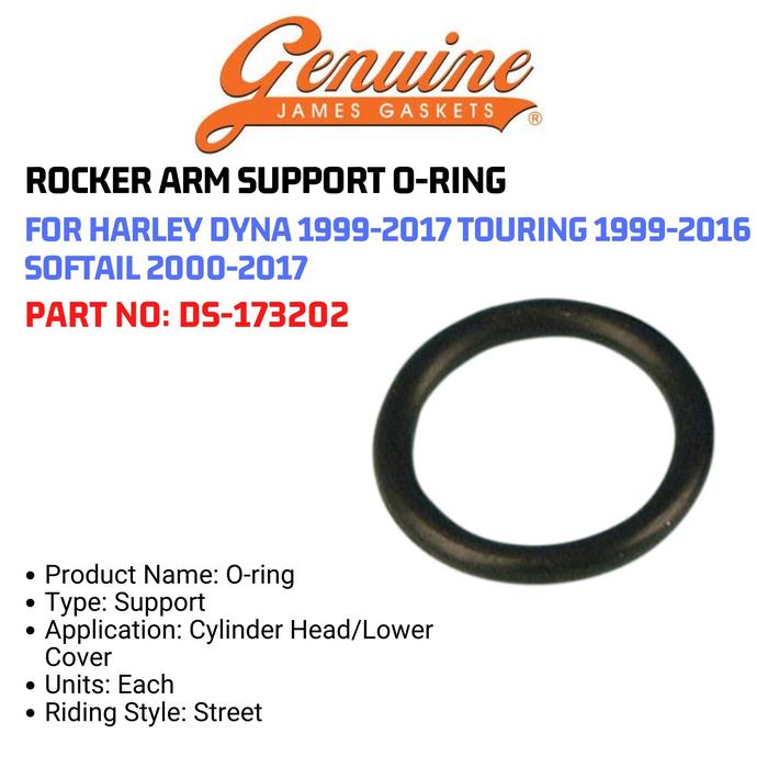 Jual JAMES ROCKER ARM SUPPORT O-RING HARLEY DS-173202 OEM 11270 - Kota ...