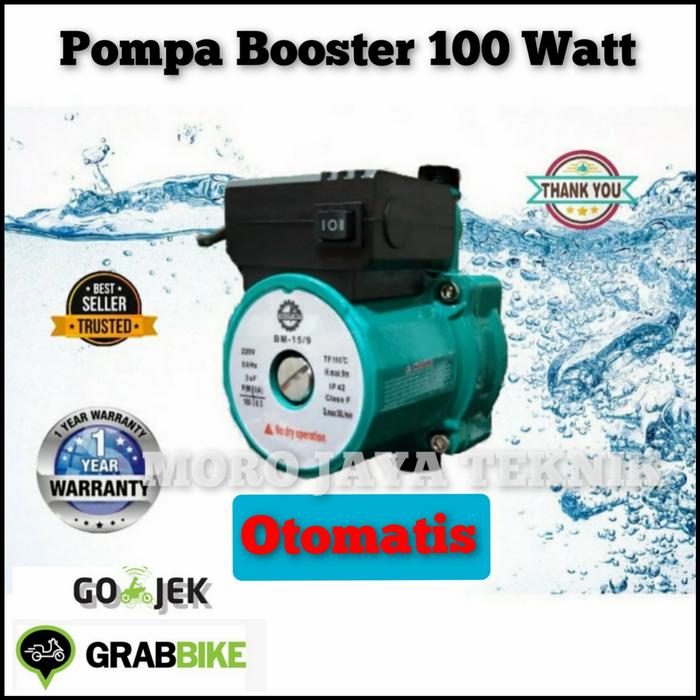 Jual Pompa Booster 100Watt Pompa Air Pendorong Shower Water Heater ...