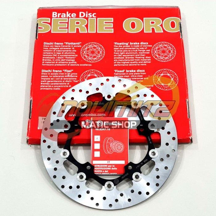 Jual Disc Brake Piringan Cakram Depan Brembo Serie Oro Floating 300mm ...