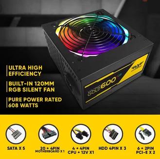 Jual Power Supply PSU Armaggeddon Voltron Gold 600 RGB 600W - Kota Surabaya - PojokITcom Pusat ...