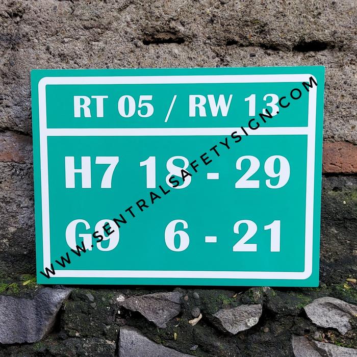 Jual RAMBU CUSTOM 40X30CM - Jakarta Barat - sentral safety sign | Tokopedia