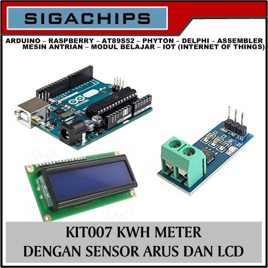 Jual KWH METER ARDUINO SENSOR ARUS ACS712 DAN LCD 2X16 TUGAS AKHIR ...