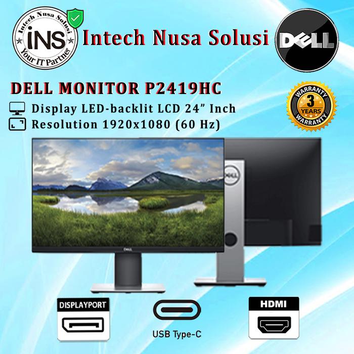 Jual Monitor Dell 24" inch Monitor P2419HC 3 Year - Jakarta Pusat ...