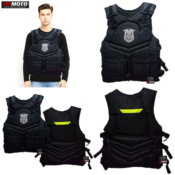 Jual Rompi Police GT Rompi Motor Pelindung Dada - Punggung Body ...