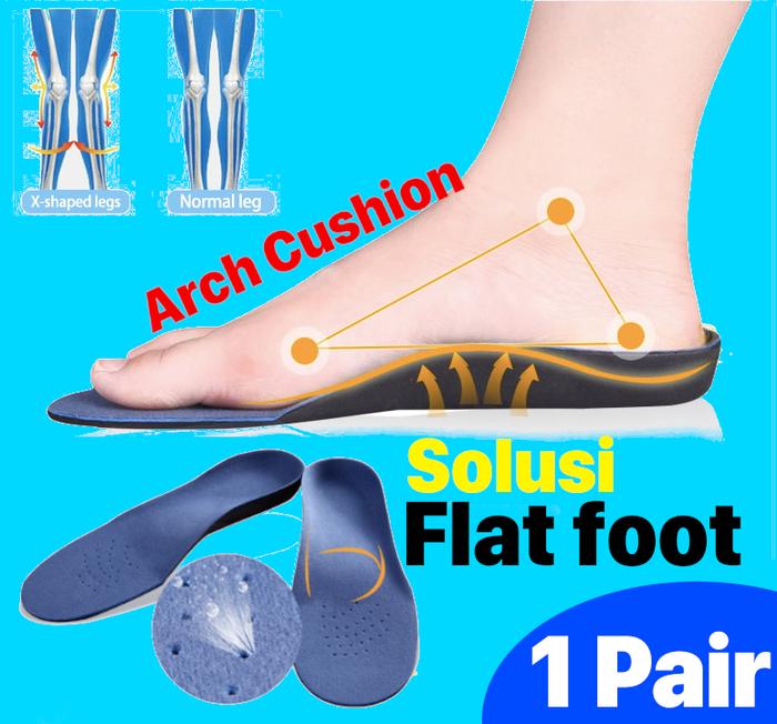 Jual medial arch support insole for flat foot / kaki lepek -COMFORT ...
