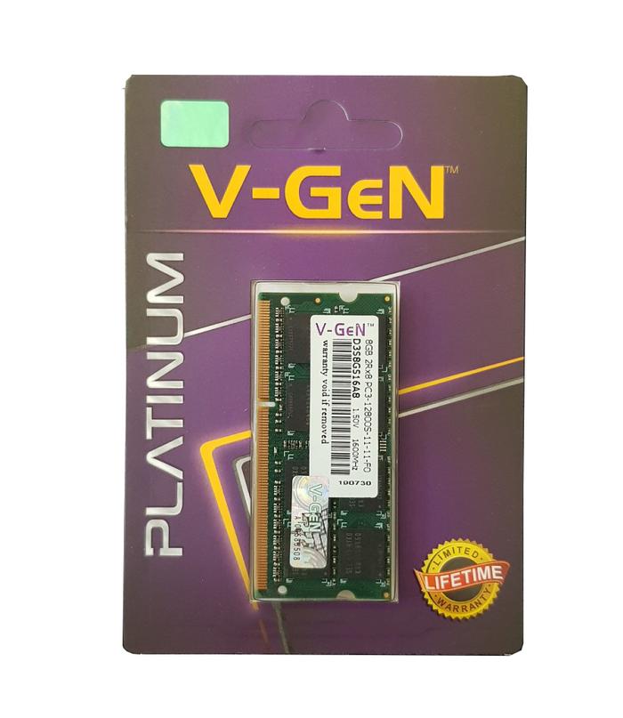 Jual V-gen Ram Sodimm Ddr3/ddr3l 8gb 12800 Platinum-memory Ram Laptop ...