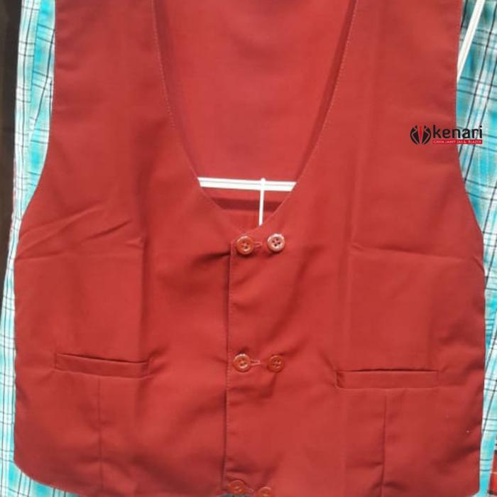 Jual Rompi SD Rompi Merah Seragam SD/M Seragam Sekolah Rompi Anak ...