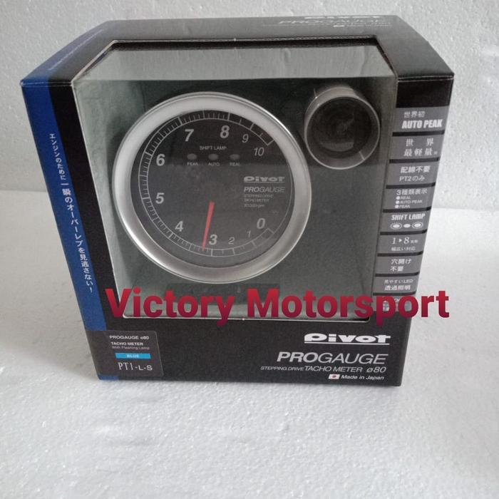 Jual RPM Tachometer Pivot Pro Gauge Original 80mm Japan - Kota ...