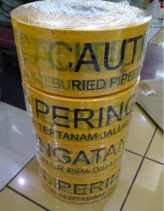Jual warning tape pipe line under ground,Tanda peringatan jalur pipa ...