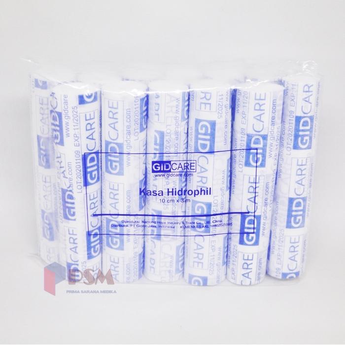 Jual Perban Kasa Kain Gulung / Verban Pembalut Luka 4yard x 10cm ...