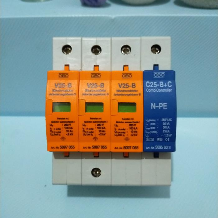 Jual SURGE ARRESTER OBO 3P V25-B + C25-B-C NPE - Jakarta Pusat - Zhafi ...