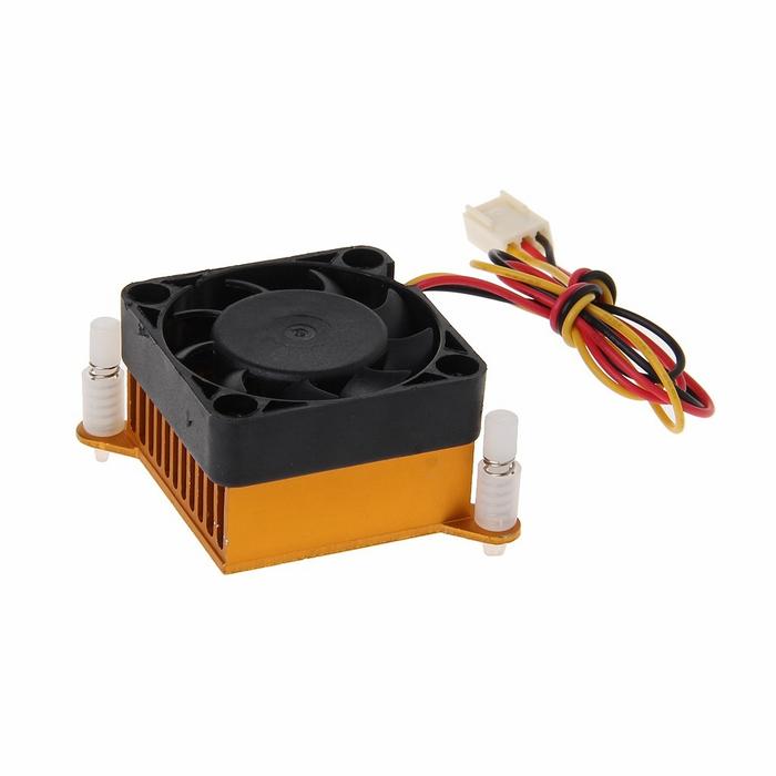 Jual PC Northbridge Chipset Aluminium Cooler Heatsink 40mm Fan For 3D ...