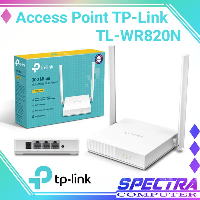 Jual TP-Link TL-WR820N 300Mbps Wireless N Speed - Router TPLINK TL ...