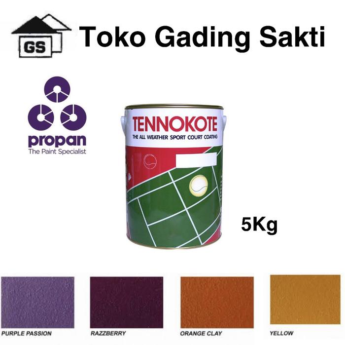 Jual Propan Tennokote Cat Lapangan Warna Khusus Galon 5Kg - Jakarta ...