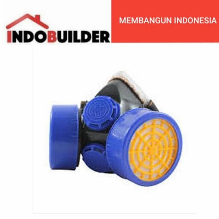 Jual MASKER KIMIA DOUBLE CARTRIDGE TORA / CHEMICAL RESPIRATOR - Kab ...