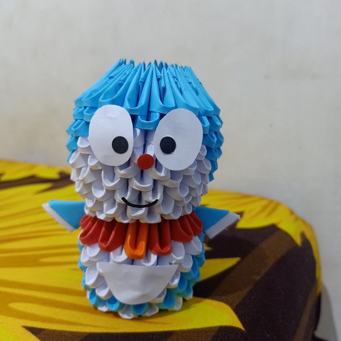 Origami 3d Doraemon Boxes Header Workshop: Daisuki~ Doraemon~