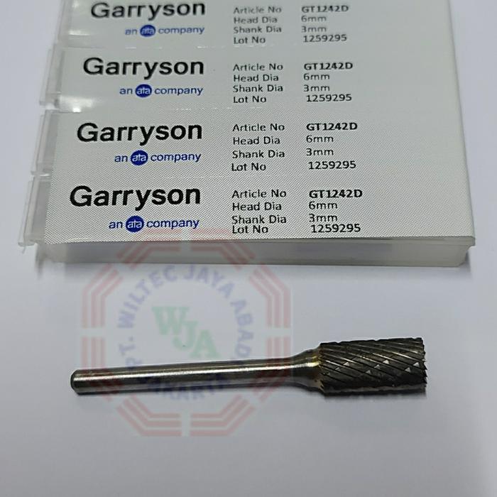 Jual Garryson - Carbide Burrs Rotary Tungsten GT1242D (England ...