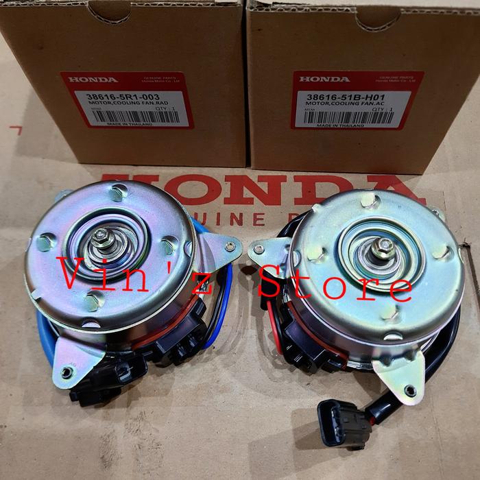 Jual MOTOR FAN SET KOMPLIT RADIATOR AC HONDA HRV BERGARANSI - Jakarta ...