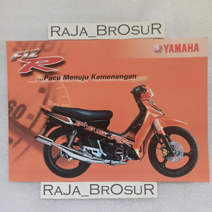 Jual Poster brosur katalog flyer jadul lawas Yamaha F1ZR Force 1ZR 2002 - Kab. Langkat ...