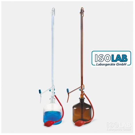Jual Automatic Buret Glass Complete Set ISOLAB - Burette Otomatis ...
