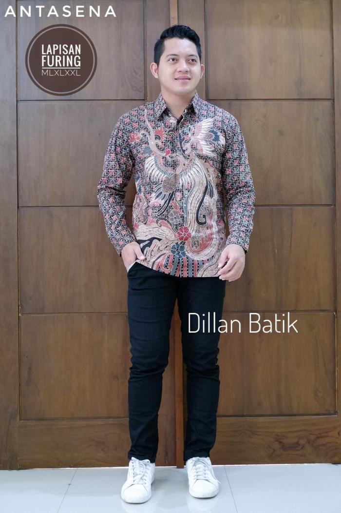 Jual Antasena Kemeja Batik Pria Lengan Panjang by Dilan Batik - M ...